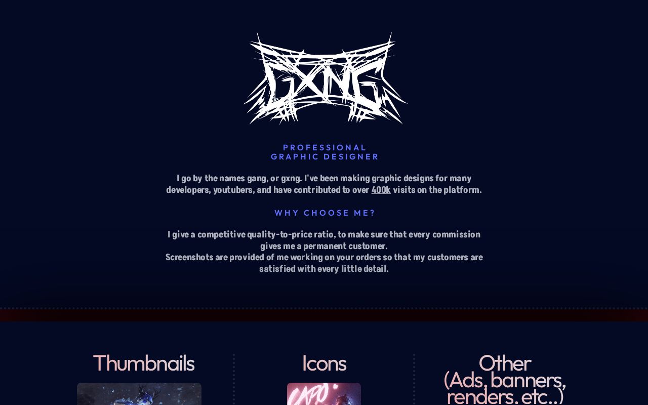 GXNG's Graphic Stuff